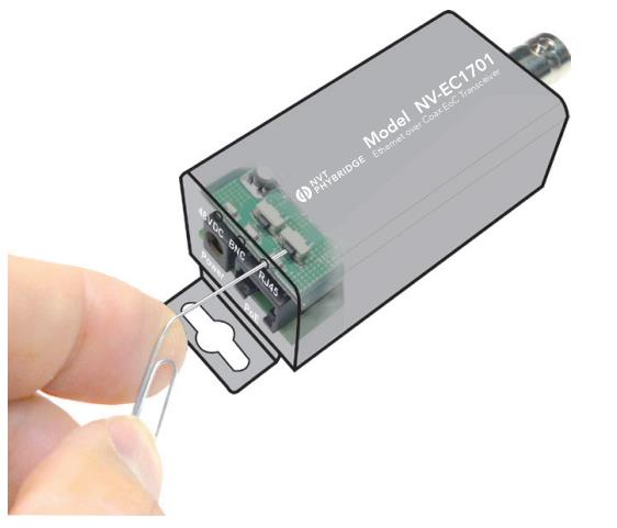 How to join multiple NV-EC1701 units together as a group? – NVT Phybridge